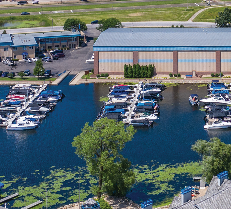 Madison Boat Storage: Dry Stack Service, Fuel Docks, Storm Protection ...